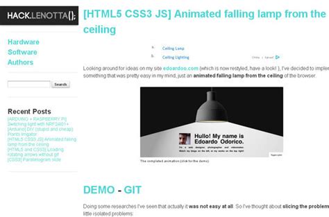 Useful And Fresh HTML5 CSS3 Tutorials