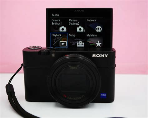 Sony RX100 VII 20.1MP Compact Hi-End Vlogger Camera pop-up OLED EVF ...