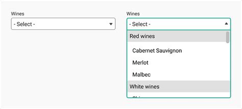 Ui Cheat Sheet Dropdown Field