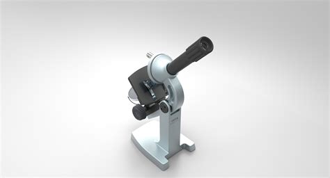 Light Microscope 3d Model 20 Unknown Stl Obj Ige Free3d