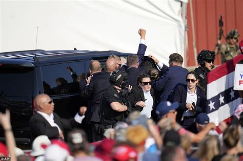 Timeline Of How Trump Was Inches Away From Being Murdered Daily Mail