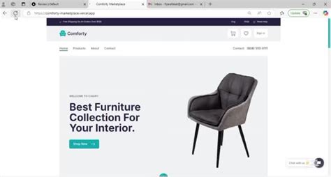 Comforty Hackathon Hackathon3 Ecommerce Nextjs Stripe Sanity Ai Fiza Rafakat