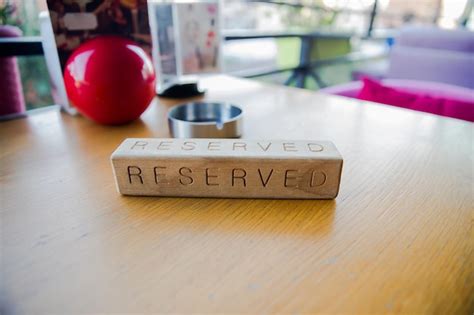 Premium Photo Reserved