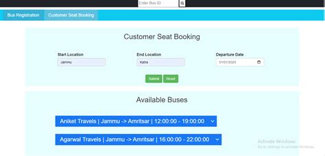 Github Ani Busseatallocationsystem The Software System Is An Online Seat Booking As Well