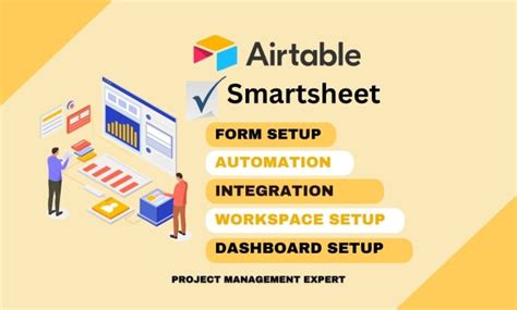 Setup Airtable Or Smartsheet Kpi Dashboards Monday Crm Clickup Trello Tutor By Rita Davis1 Fiverr