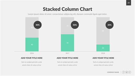 Charts And Data Driven Keynote Pitch Deck Presentation Templates