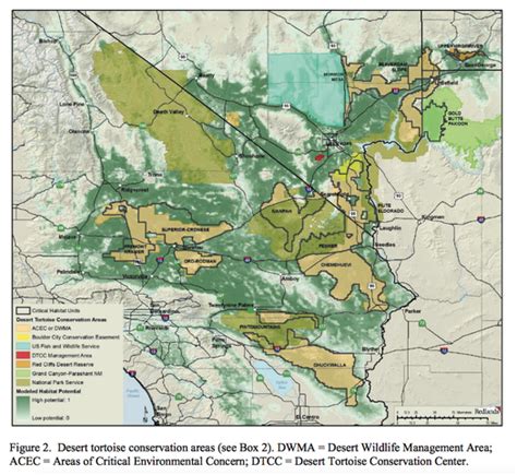 Desert Tortoise Habitat Map