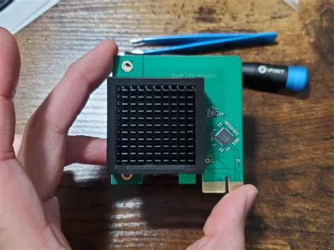 Pcie Adapter Dual Edge Tpu Low Profile Card For Coral Accelerator