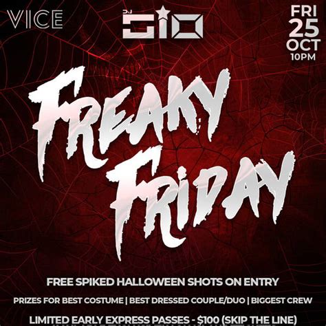 Island E Tickets • Freaky Friday