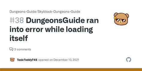 Dungeonsguide Ran Into Error While Loading Itself · Issue 38