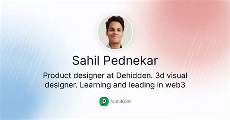 sahil pednekar peerlist