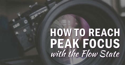 The Flow State How To Enter Your Brains Most Productive State