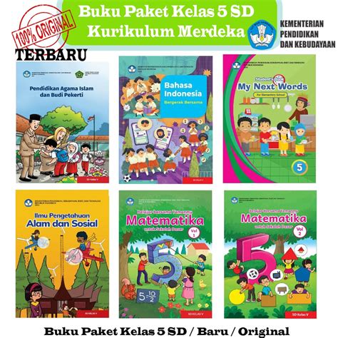 Jual Buku Paket Kelas Sd Kurikulum Merdeka Original Terbaru Modul My