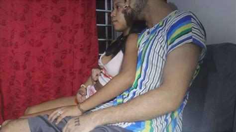 I Record How My Beautiful Indian Stepsister Touches My Penis While We