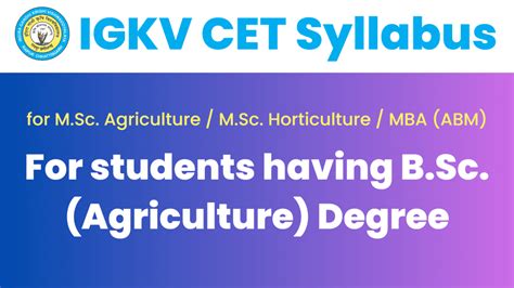 Icar Jrf Syllabus Agri Business Management Agri Books