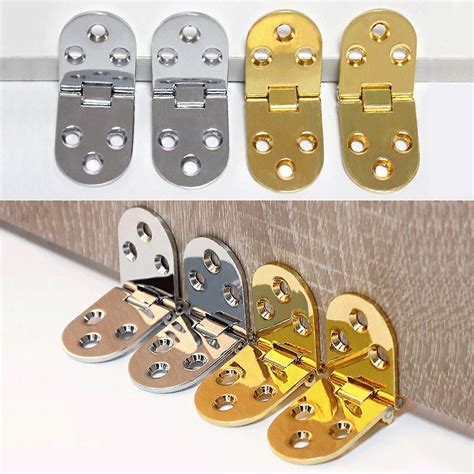 2x Cabinet Door Hinge Concealed Flap Hinge 180 Degree Folding Hinge Rust Proof Fruugo Uk