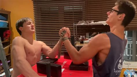 Milo Larratt Vs Auden Larratt Armwrestling Audenlarratt First Time