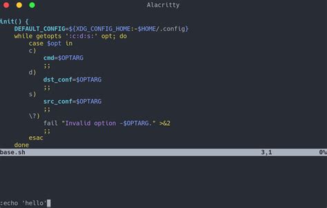 Extend The Size Of The Terminal Window Will Cause A Blank Area After
