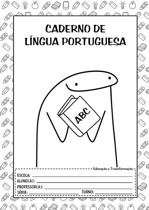 Capa De Português Flork Braincp
