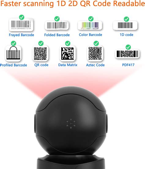 Netumscan Automatic Omnidirectional Desktop Barcode Scanner Hands Free