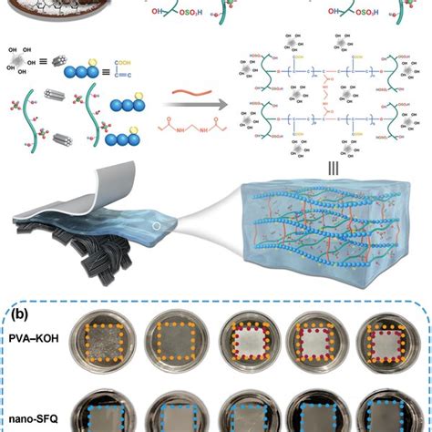 A Schematic Diagram Of The Synthesis Process Of The Nano‐sfq B The
