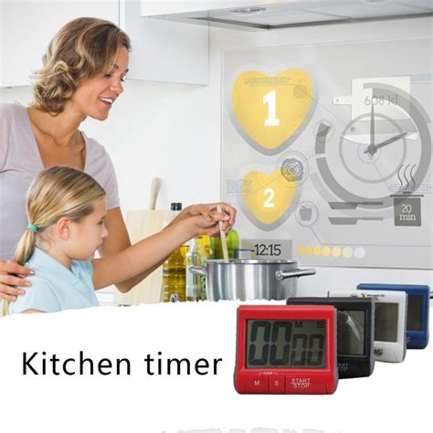 Big Digital Three Button Electronic Timer Kitchen Vicedeal