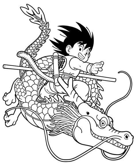 Dibujos De Dragon Ball Z Para Colorear En Wonder Day