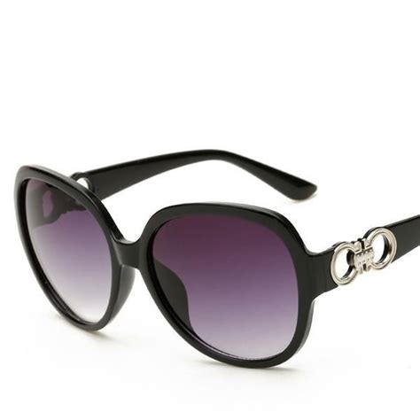 Retro Oversized Gradient Sunglasses Women Classic Sun Glasses Vintage