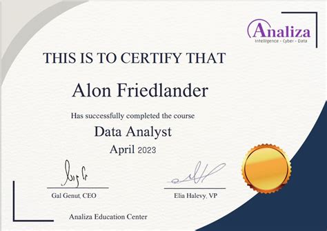 Alon Friedlander On Linkedin Dataanalyst Analyticalskills Excel