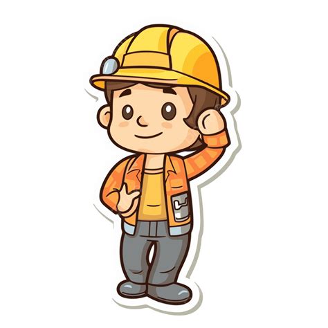 Cartoon Worker Clip Art Nurse Cartoon Illustration Clip Art Isolated