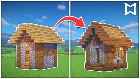 How To Transform A Small Villager Farm House In Minecraft 2 Survival