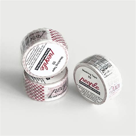 Oab Masking Tape 012 피플 마테 마스킹테이프 위시버킷