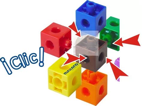 Set 100 Cuburi 2 Cm Miniland Ml95210 Cel Ro