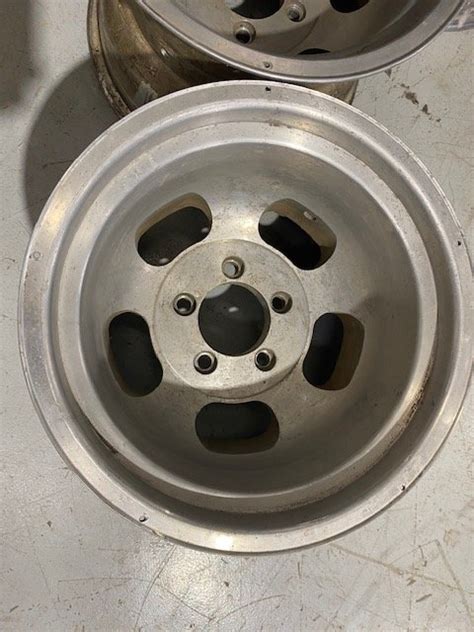 Rare 15 By 11 Shelby Cal 500 Aluminum Slotted Rims The H A M B