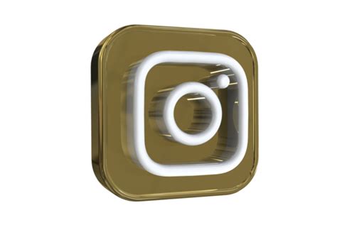 Instagram Logo Gold Pngs For Free Download