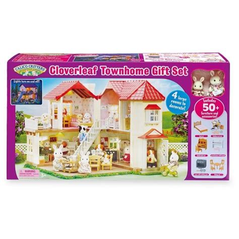 Calico Critters Cloverleaf Townhome Deluxe T Set