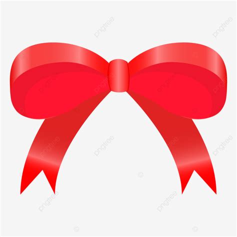 Lazo De Cinta Roja Vector PNG Dibujos Cinta Arco Clipart PNG Y