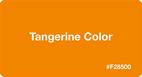 Tangerine Color Best Practices Color Codes Palettes And More