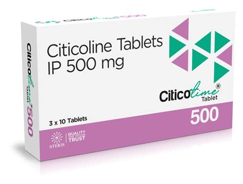 Citicoline 500 At Best Price In Jaipur Rajasthan Steris Healthcare