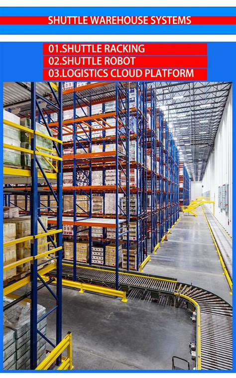Automated Warehouse Racking System Rack With Pallet Buy Automated