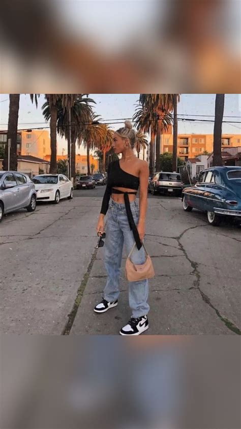 Nike Dunks Outfit Ideas Women Street Wear Street Style Casual Wear Workout Fits Clean