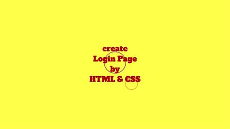 Muhammad Ismail On Linkedin I Create Login Page Through Html And Css