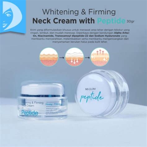 Hitam Ms Glow Msglow Whitening Brightening Lightening Firming Neck