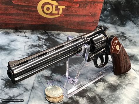 1980 Colt Python 8 Inch Barrel 357 Magnum Lnib