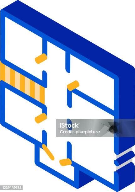하우스 아파트 계획 아이소메트릭 아이콘 벡터 일러스트 검색에 대한 스톡 벡터 아트 및 기타 이미지 검색 계산기 고름