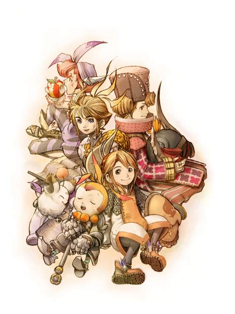 Moogle And Clavat Final Fantasy And 1 More Drawn By Itahanatoshiyuki
