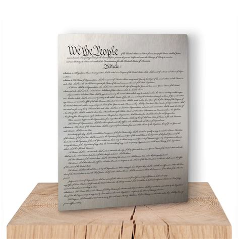United States Constitution Poster Etsy