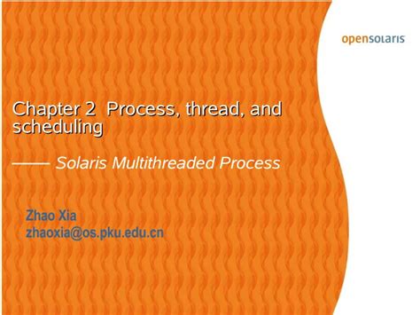 Ppt Chapter 2 Process Thread And Process Thread And Chapter 2