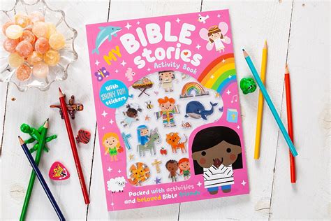 My Bible Stories Activity Book Pink The Toy Shoppe Northport
