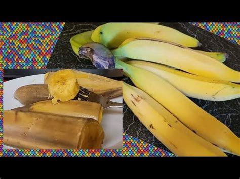 This Is How You Cook A Tindok Saging Plantain Banana In A Pot Youtube